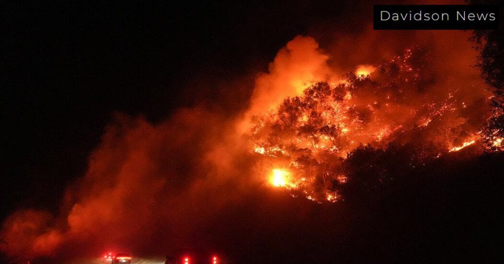 Evacuations Ordered as Friars Fire Breaks Out in San Diego Area ...