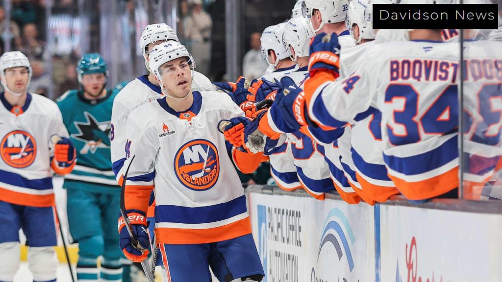 Islanders Sink Sharks 4-2 in Thrilling Game at SAP Center – Davidson News