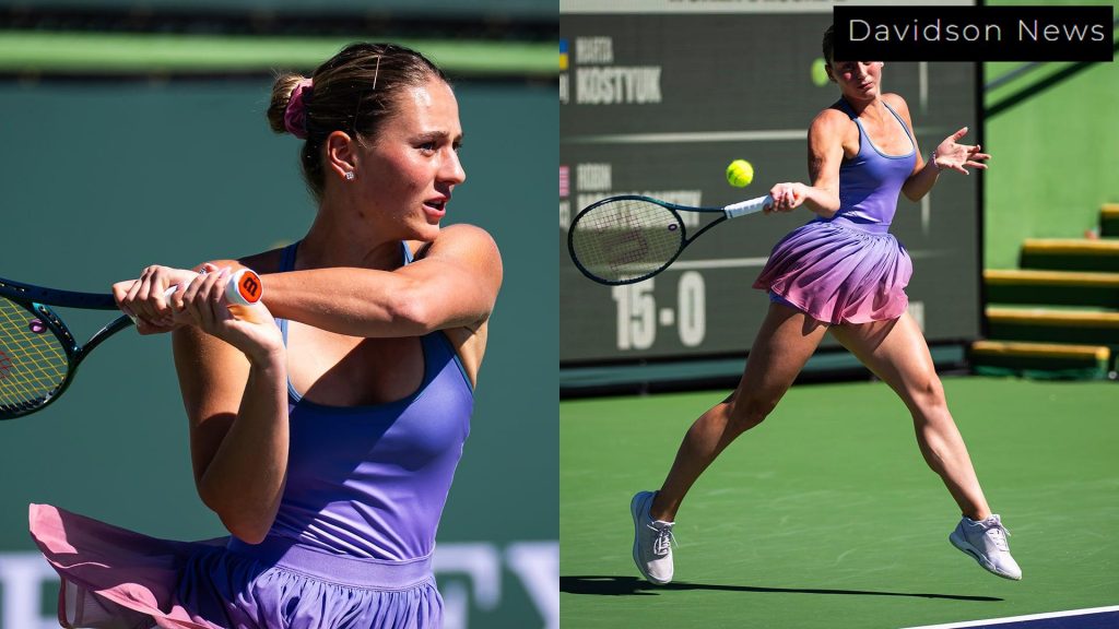 Marta Kostyuk Turns Heads with Stunning Outfit While Conquering BNP ...